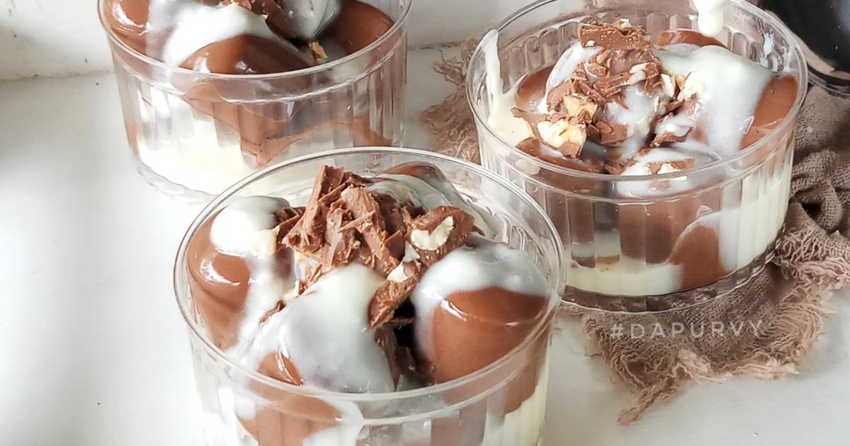 Resep PUDING BALLS COKLAT tanpa keju oles oleh dapurVY - Cookpad