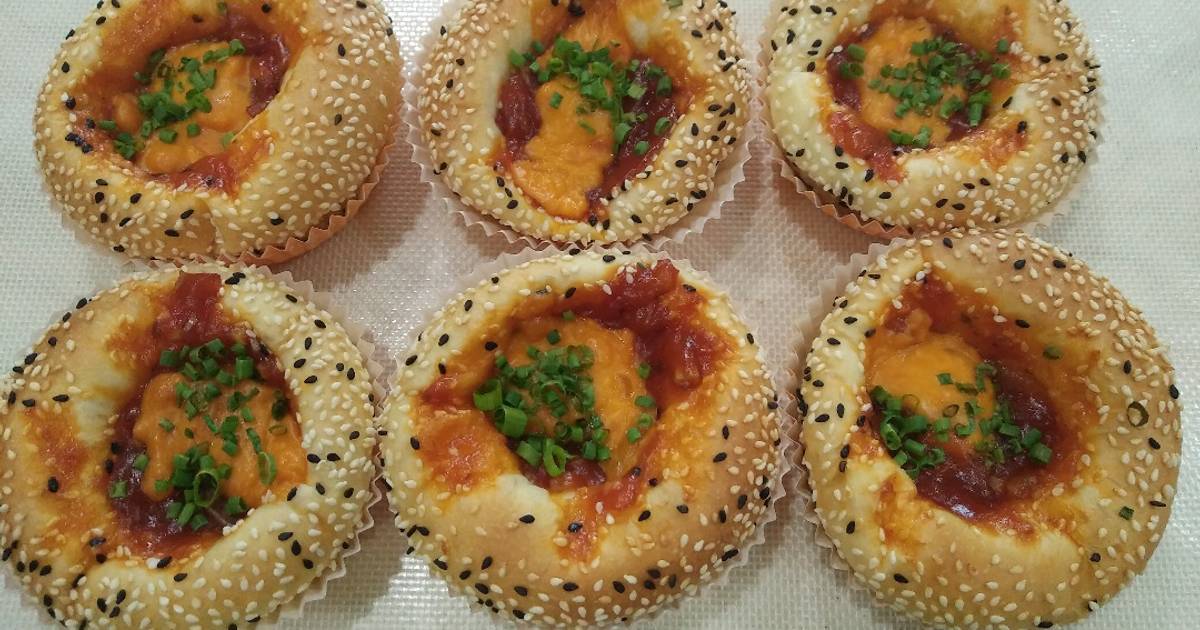 Resep Resep Roti Manis Topping Smoked Beef oleh Dapur Abe - Cookpad