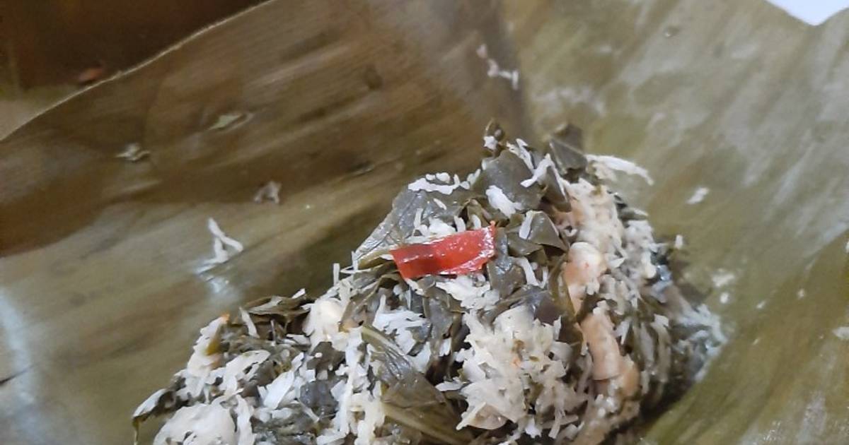 Resep Botok daun singkong oleh Mama AL - Cookpad