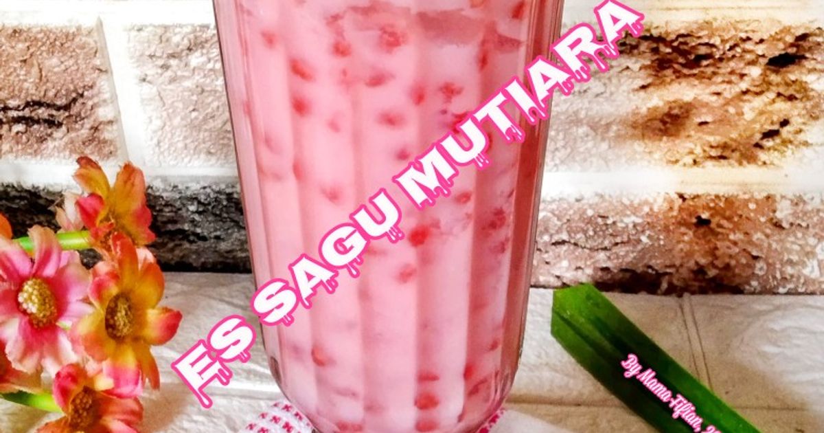 Resep Es Sagu Mutiara oleh Lanjarsih/Mama Fifian ( MasakanRumahan ...