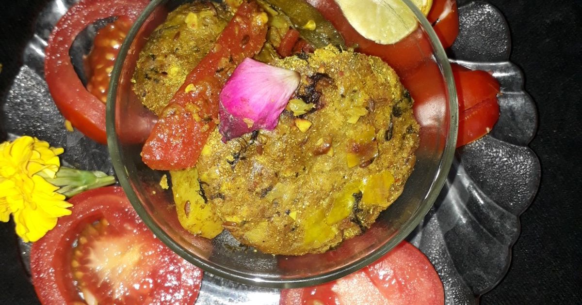 Stuff Bhindi With Milets Dhokli Sabji Recipe by Sanjana Lohana - Cookpad