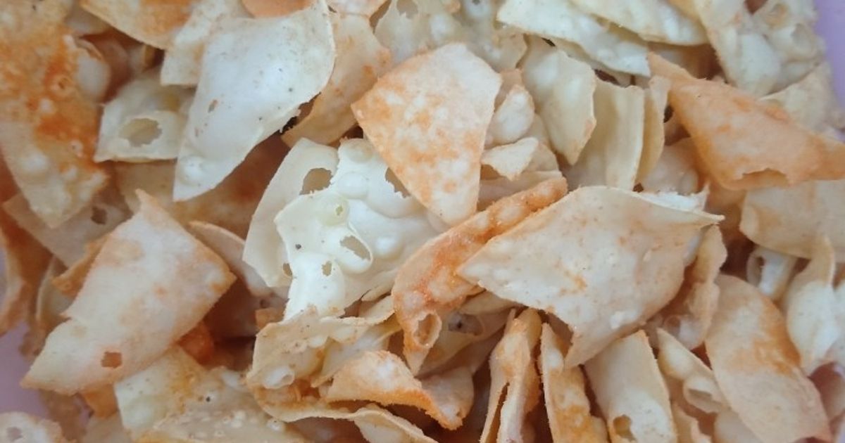 Resep Krupuk Pangsit Rasa Balado oleh Mirna BenyWidodo - Cookpad