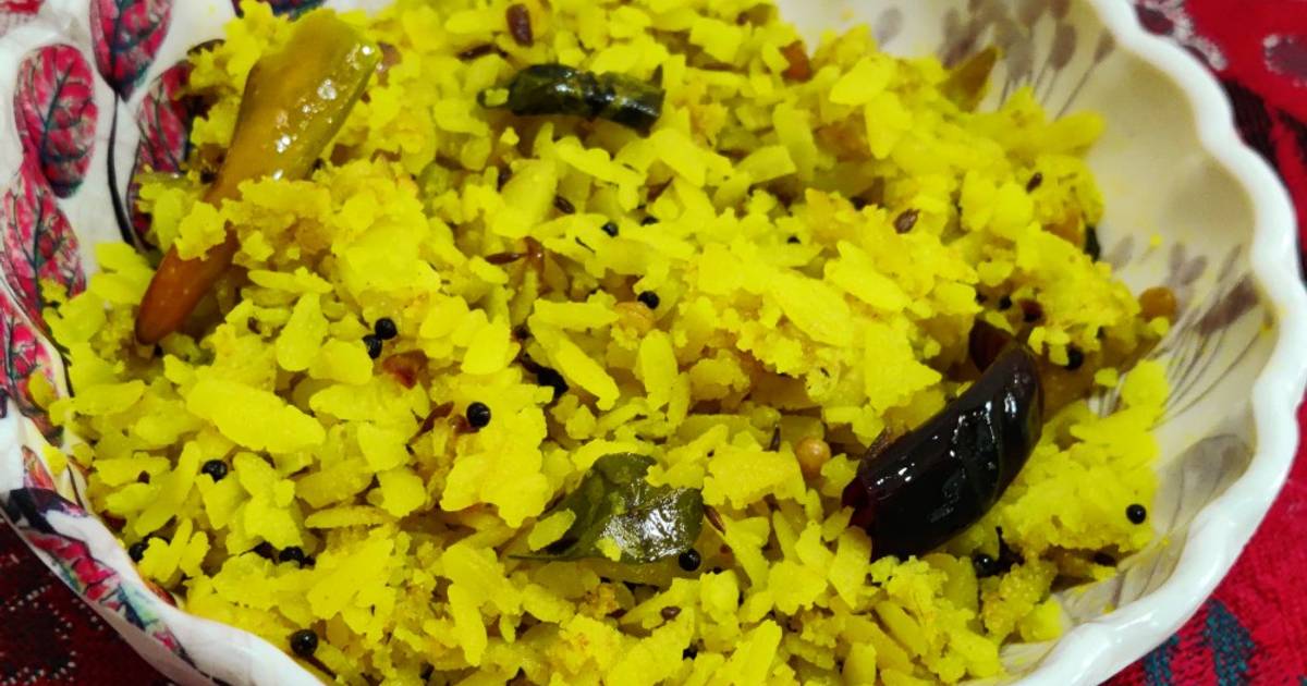 Chuda upma (chiwda upma) Recipe by Susmita Patnaik - Cookpad