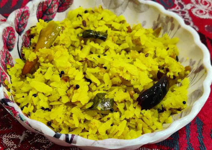 Chuda upma (chiwda upma) Recipe by Susmita Patnaik - Cookpad