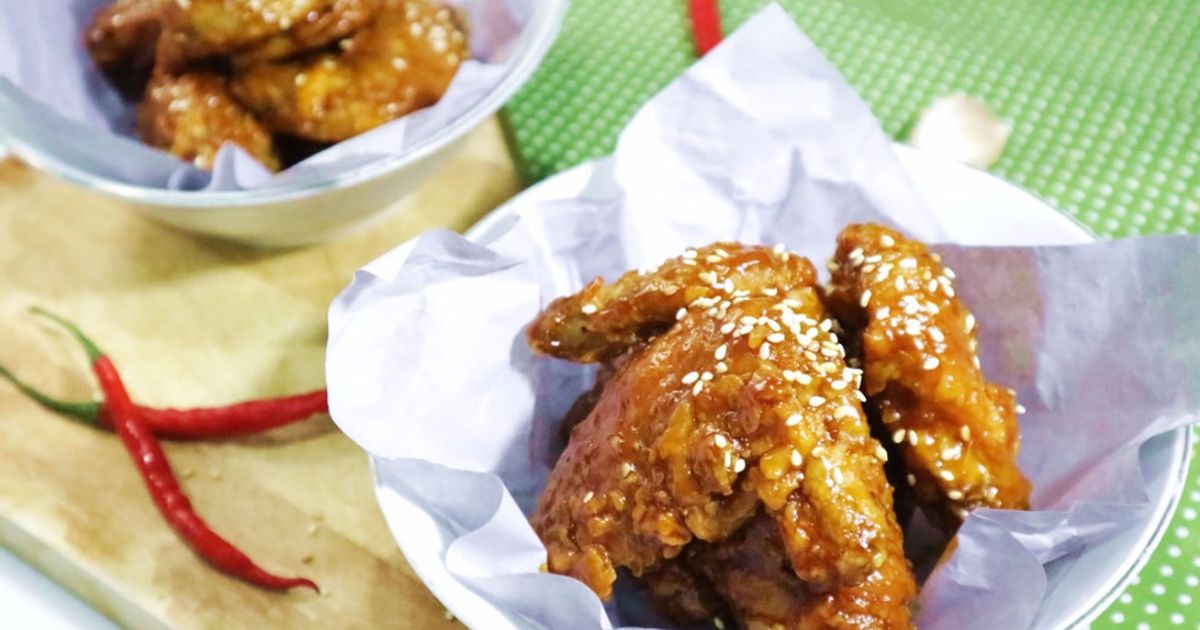 Resep Sayap Ayam Madu (Honey Chicken Wings) oleh Dapur Adis - Cookpad