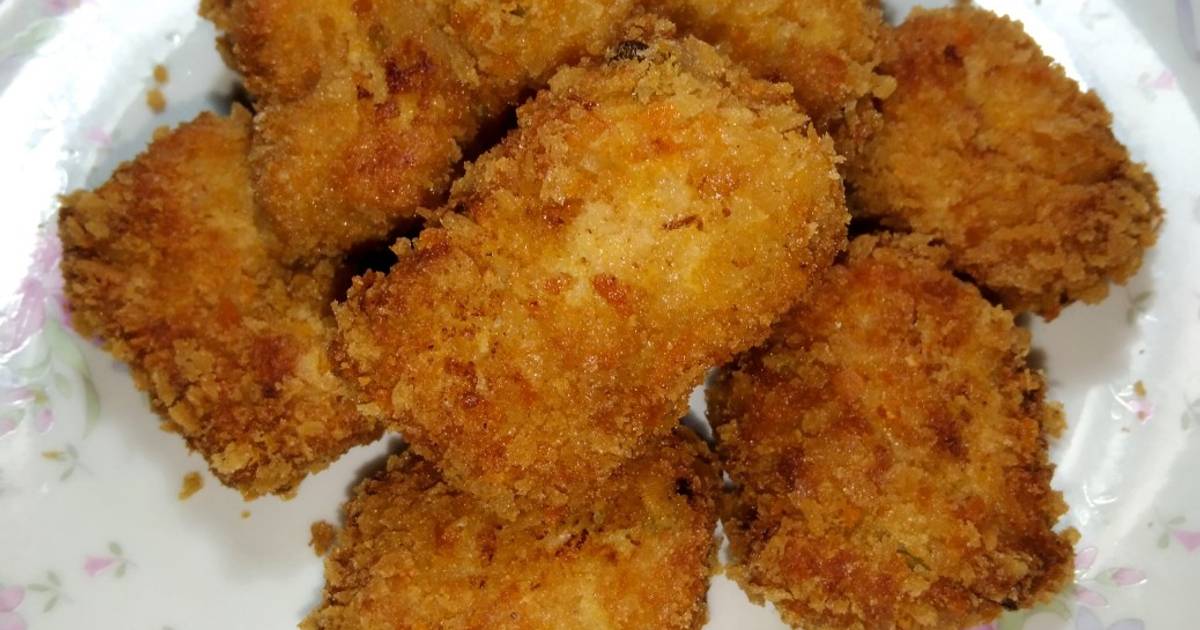 Resep Nugget tahu ayam wortel oleh vanti - Cookpad