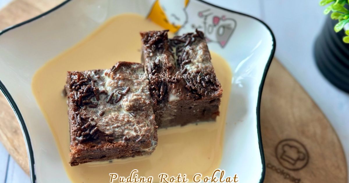 28 resepi puding roti sos coklat yang sedap dan mudah oleh komuniti ...