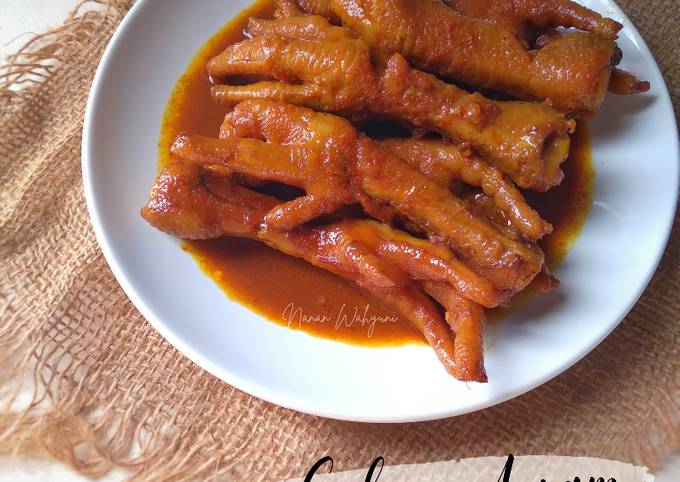 Resep Ceker Ayam Semur Kecap oleh Nanan Wahyuni - Cookpad