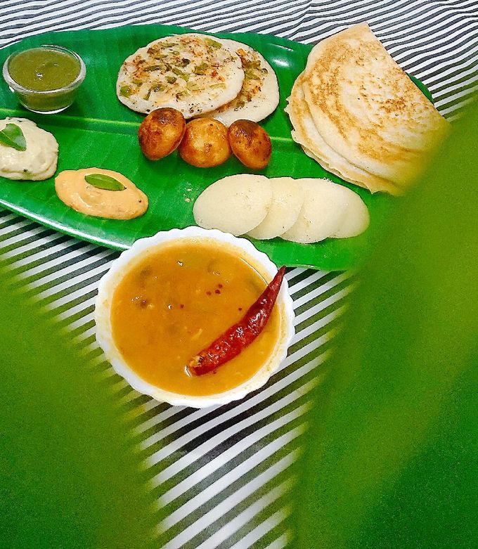 South Indian Food Idli Dosa