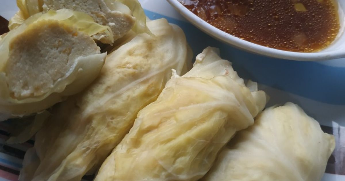 Resep kol kukus tahu putih rumahan enak dan mudah - Cookpad