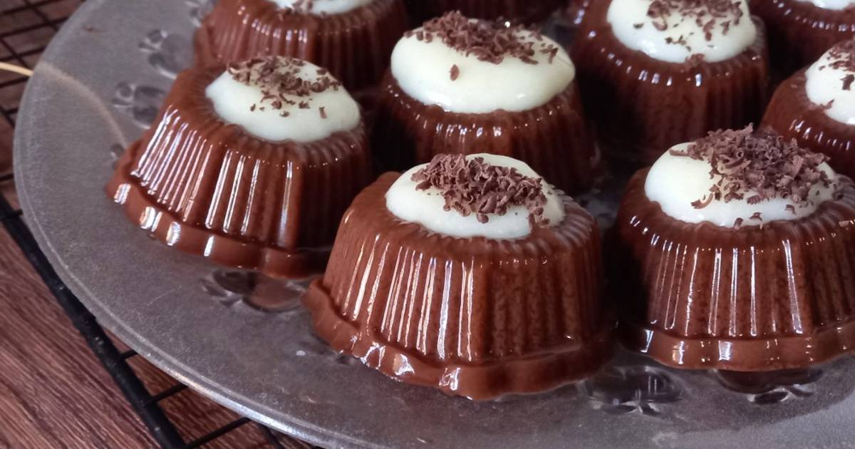 Resep Puding coklat fla susu (ala kfc) oleh Erika amelya (Dapur Kirey ...