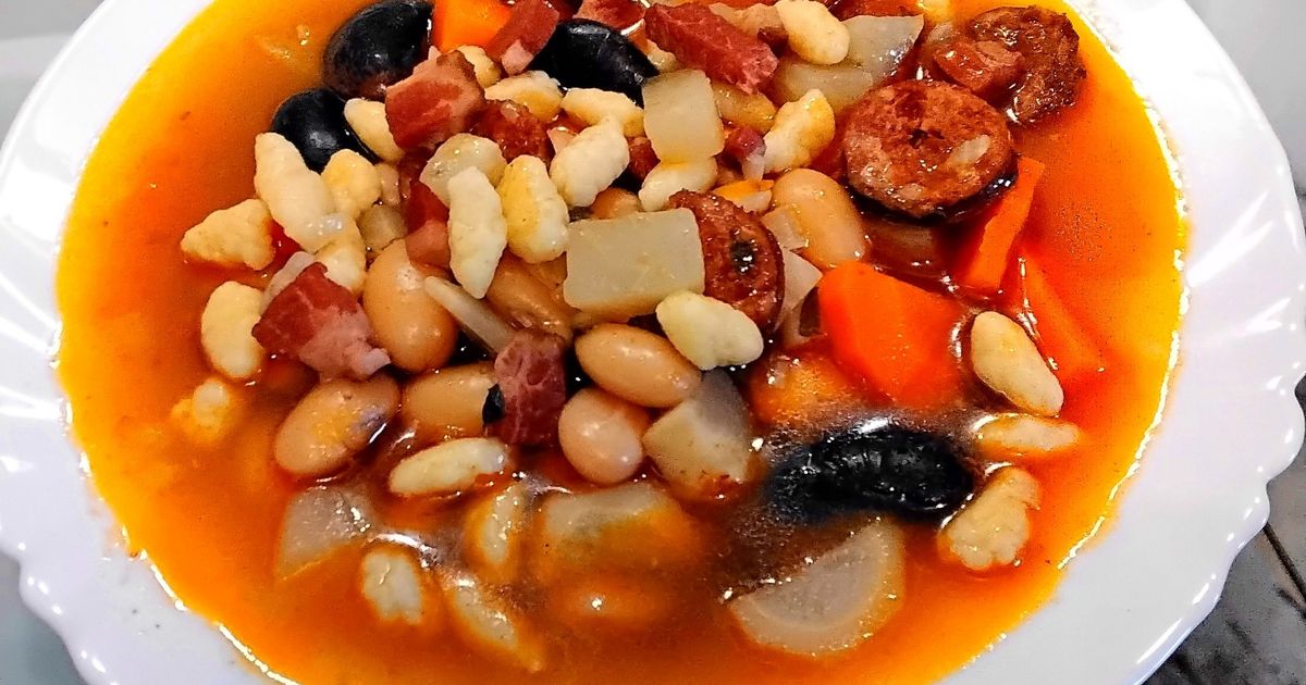 Bableves Füstölt Hússal, Kolbásszal | Éva Furó receptje - Cookpad receptek