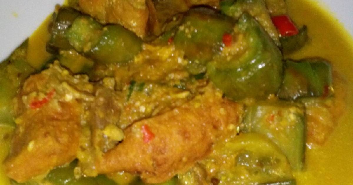 36 resep terong hijau bulat dan tahu enak dan mudah - Cookpad