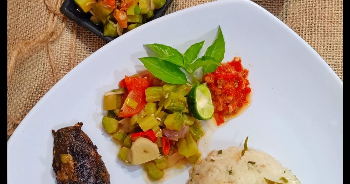 Resep Nasi Liwet Ft Lele Bakar Tumis Pare Dan Sambal Terasi oleh Ratih ...