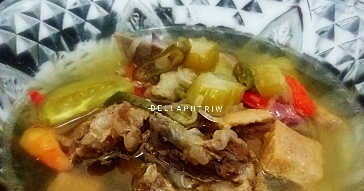 Resep Asem Asem Daging Tulangan oleh dellaputriw - Cookpad