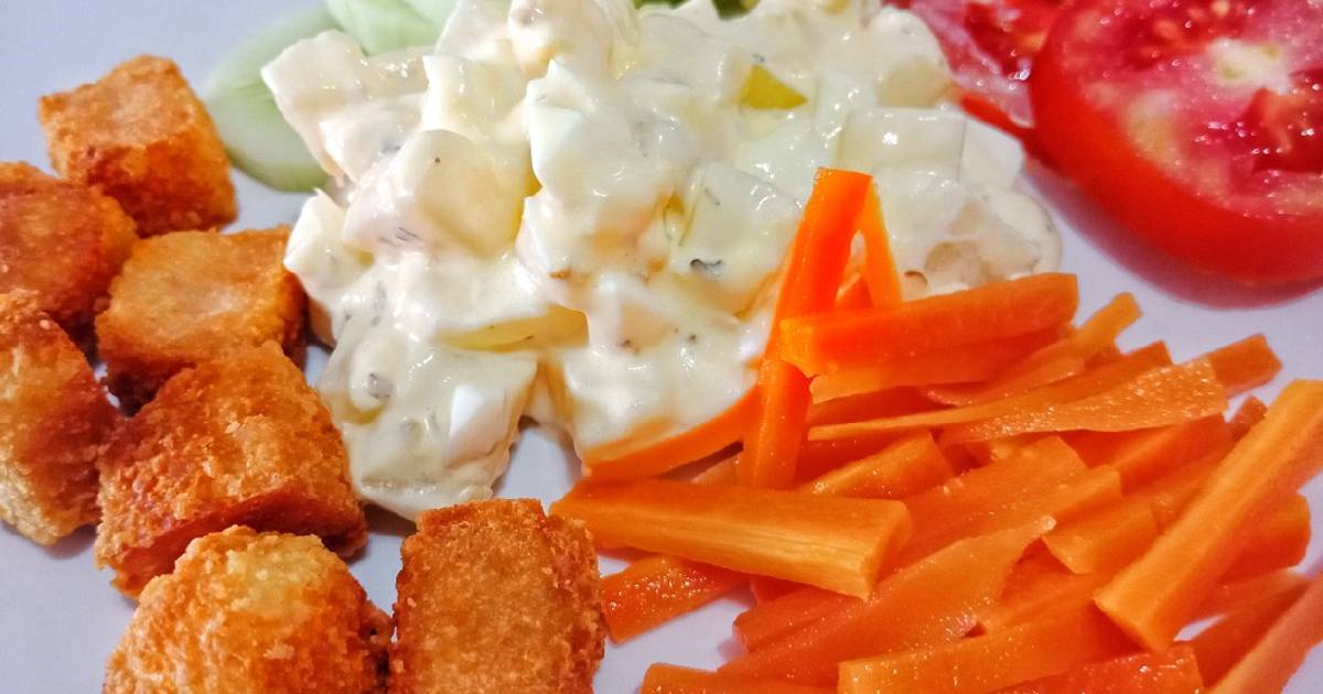 Resep Potato Salad aka Salad Kentang oleh Cha - Cookpad