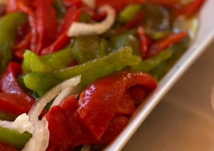 Salada de Pimentos Receita por Maria Silva - Cookpad