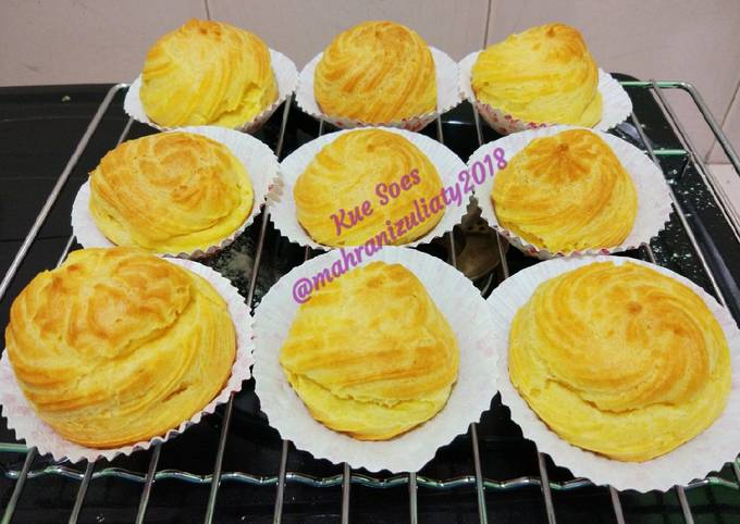 Resep Kue soes isi fla simple oleh Rani - Cookpad