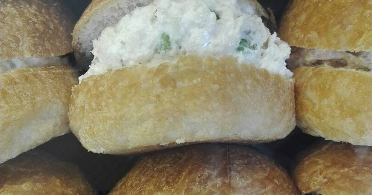 Botana Navideña cemitas de pollo Receta de minicocinera- Cookpad