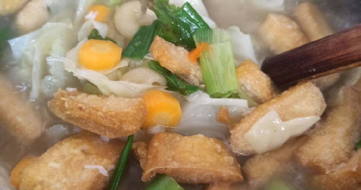 Resep Sup Tahu Simpel oleh mbuthaa modjoo - Cookpad