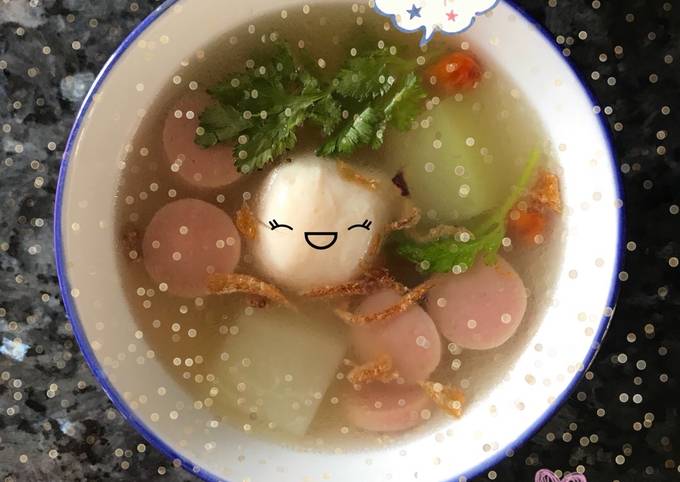 Resep Sop Labu Siam BakSor (KIDS) oleh four.peppa - Cookpad