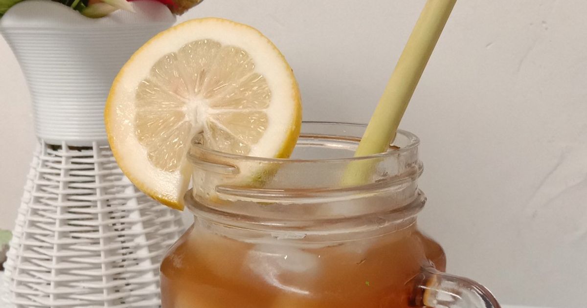 Resep Es Teh Lemon Jahe Sereh oleh Dapur Mbak Wiji - Cookpad