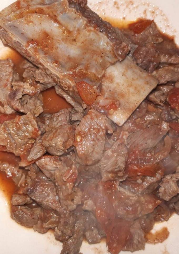 Wet Beef Fry Recipe by Chris M - Cookpad
