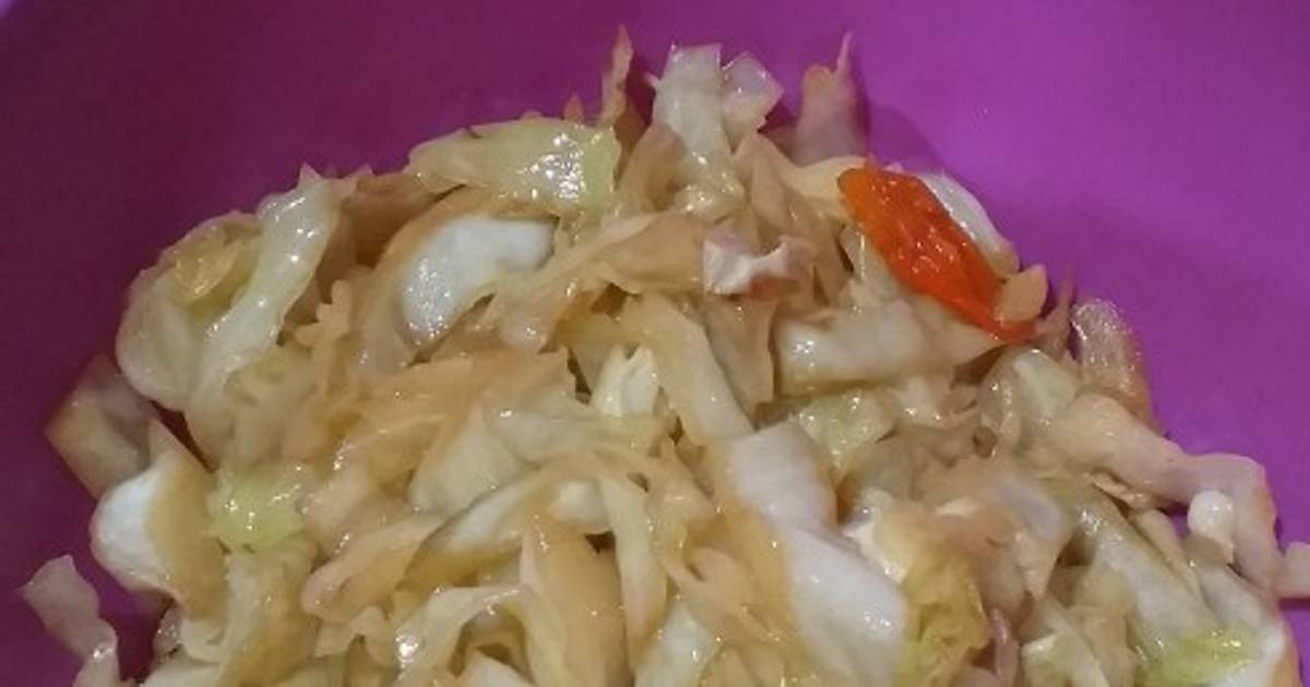 Resep Tumis Kubis Simple oleh Nana - Cookpad