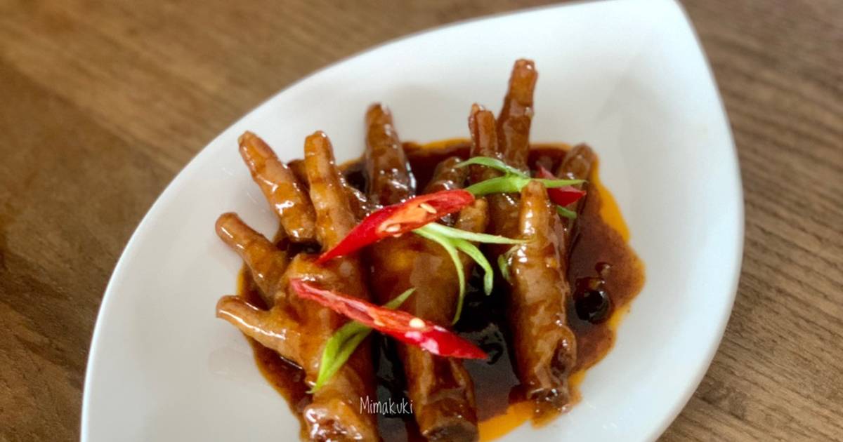 365 resep dim sum kaki ayam enak dan mudah - Cookpad