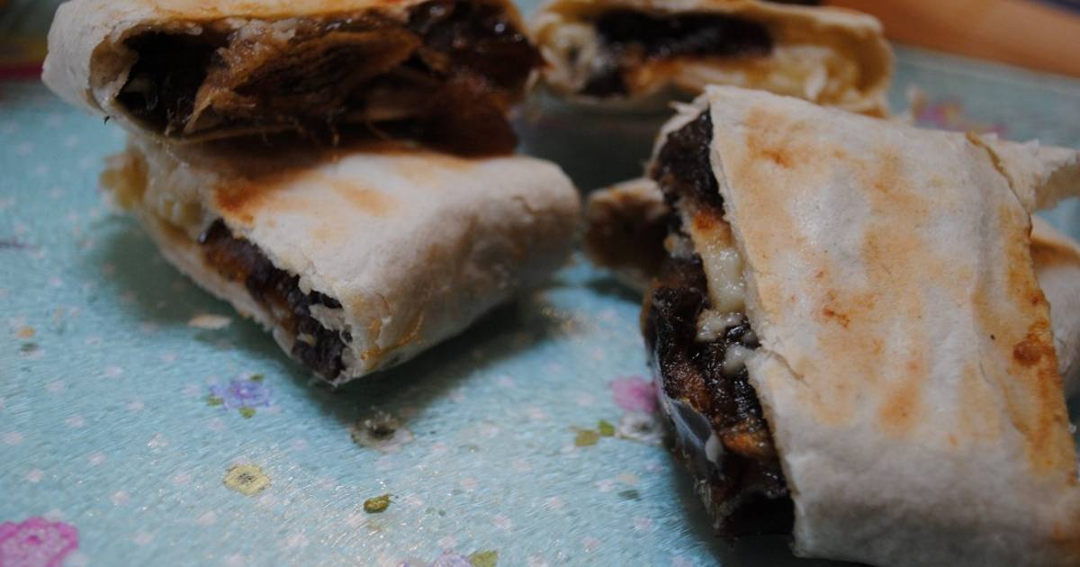 Mashed dates and cheddar cheese wrapped in bread Recipe by Rozina Dinaa ...