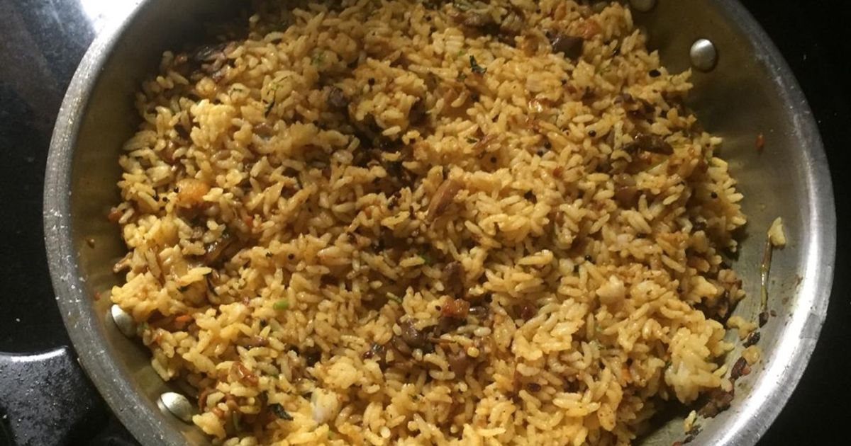 Mushroom Rice Recipe by Karuna - Cookpad