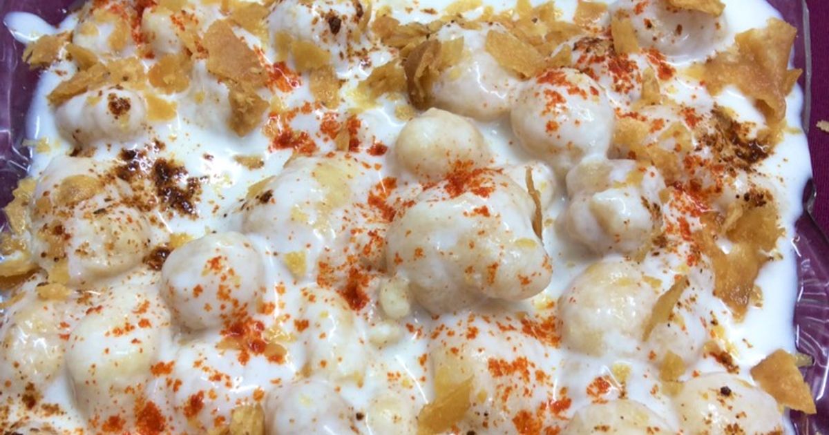 Street Style Dahi Bondi Recipe by Shazi Mudabbir - Cookpad
