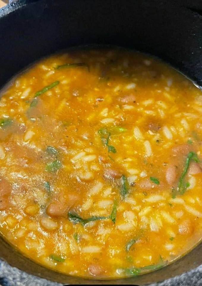 Arroz de Feijão Receita por Vitor Amaral - Cookpad