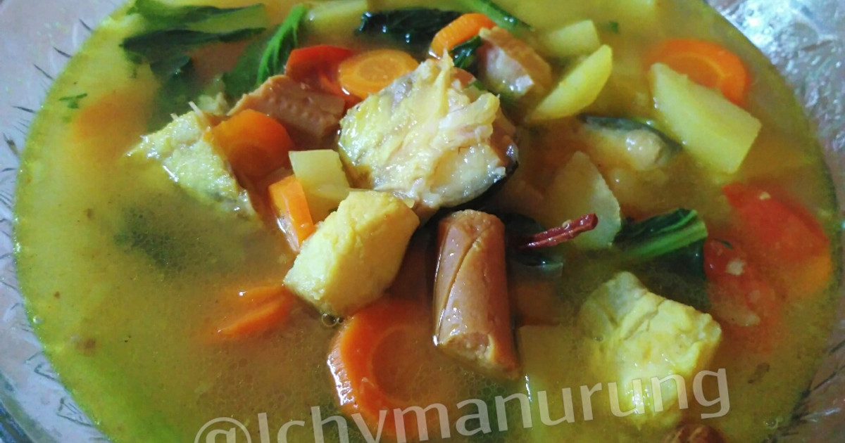Resep Soup Ikan Patin With Sosis oleh Ichy Manurung - Cookpad