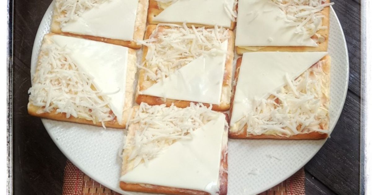 7 resep canape dari cracker enak dan mudah - Cookpad