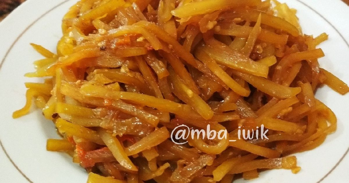 Resep Oseng Kates (Pepaya) oleh Mba Iwik - Cookpad