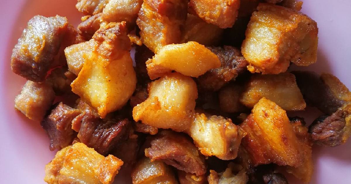 สูตร สามชั้นทอดน้ำปลา โดย Nichanan Jpk - Cookpad