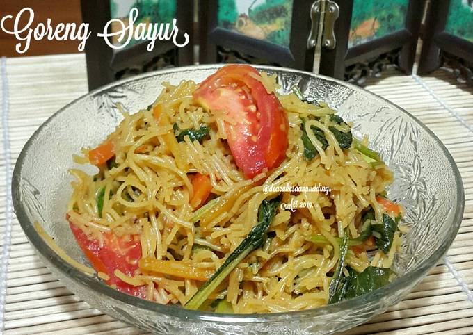 Resep Bihun Goreng Sayur oleh deacakesdanpuddings - Cookpad