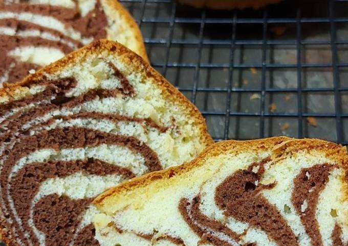 Resep Bolu Zebra oleh Pawon'e Mas Paijo - Cookpad