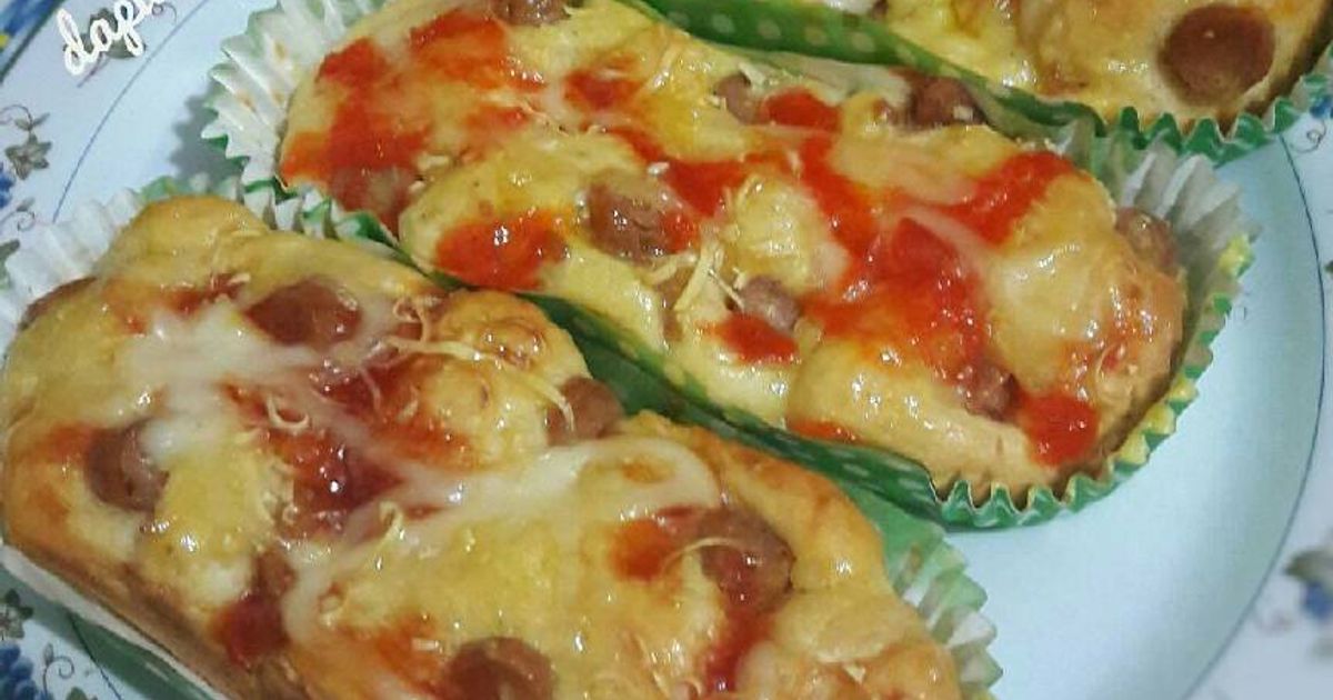 Resep Roti Ala Pizza No Ulen oleh Zeti Dapur Ma2sero - Cookpad