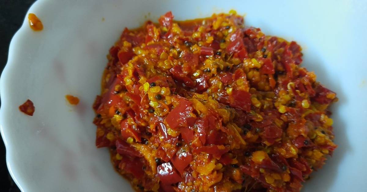 Red chilli pickle Recipe by Suman Rani - Cookpad