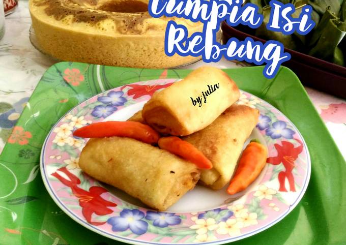 Resep Lumpia Isi Rebung Sederhana Tapi Enak 🤗🌭 oleh Pawon Ndeso Artikah ...