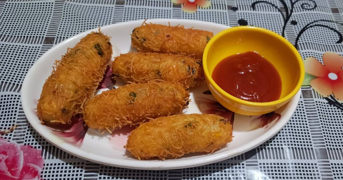 Sev rolls Recipe by DrPushpa Dixit - Cookpad