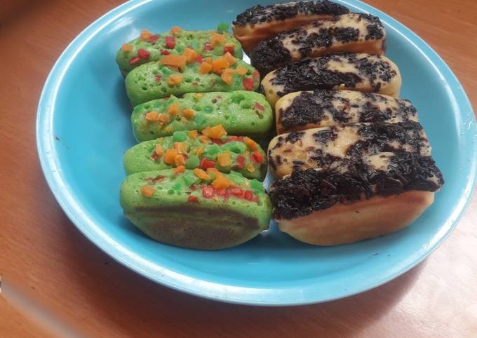 Resep Pukis Pandan vanilla, enak lembutt berserat dan bersarang 💚💛 oleh Yulia Dewi - Cookpad