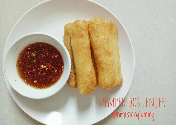 Resep Pempek dos lenjer oleh Nirastorytummy - Cookpad