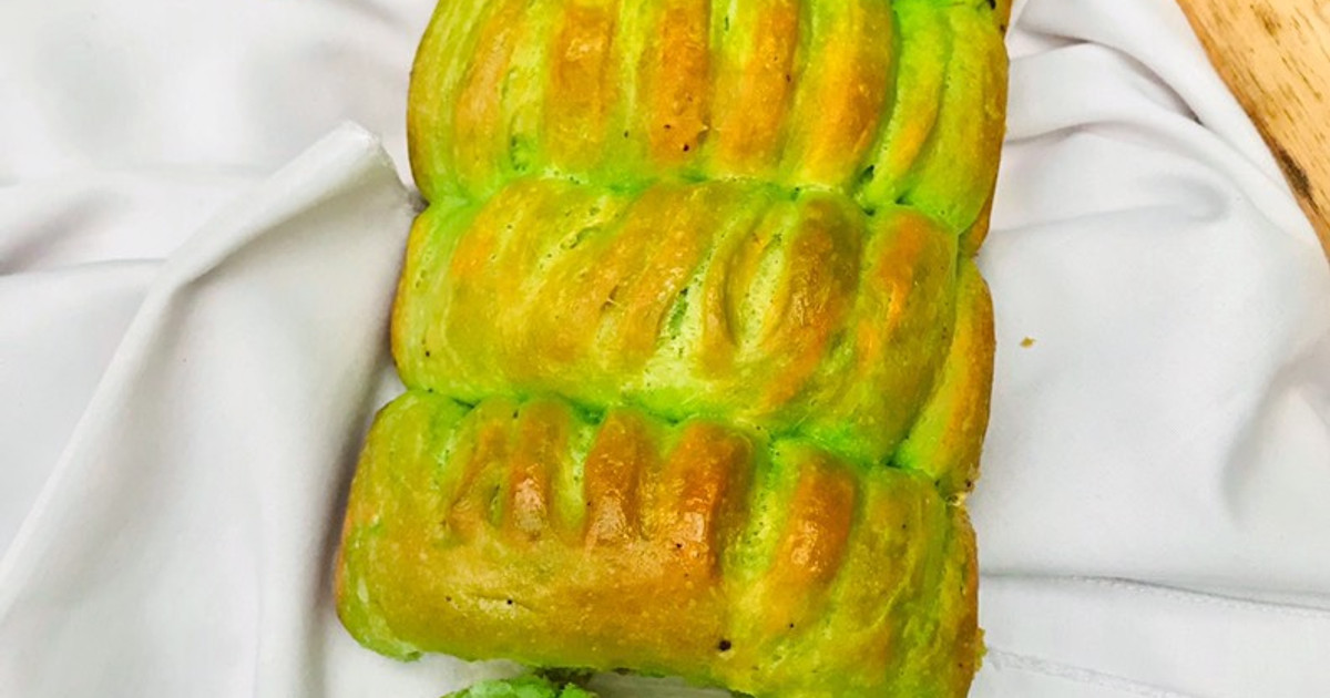 Resep Roti Pandan Isi Coklat oleh anif agustina - Cookpad