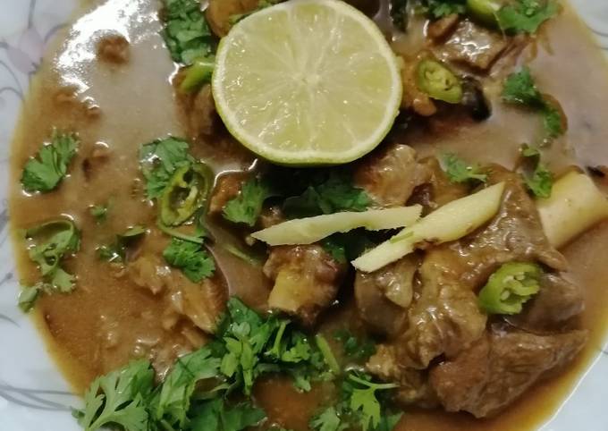 Mutton Nehari Recipe by Mk Mahwish - Cookpad