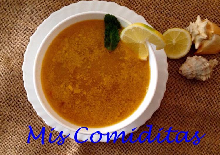 Caldito pintarroja Receta de Concepcion Garcia Diaz- Cookpad