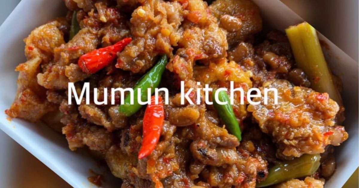 Resep Krecek Kulit Sapi Tetalan & Kacang Tolo Ala Mumun oleh Rosa ...