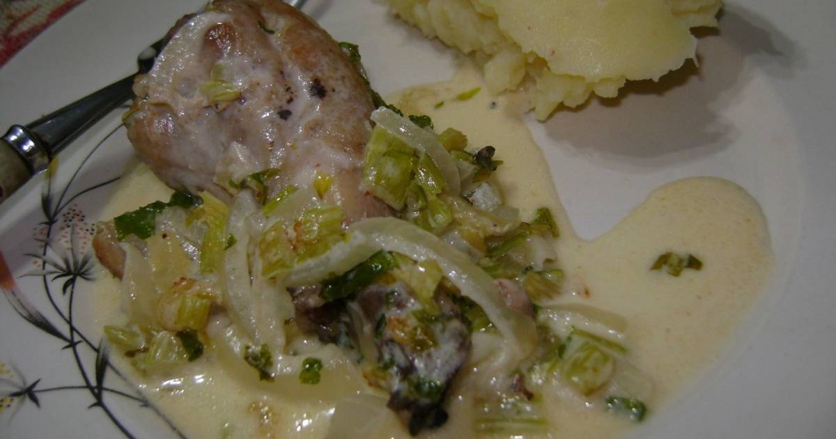 Pollo con apio - 3.076 recetas caseras- Cookpad